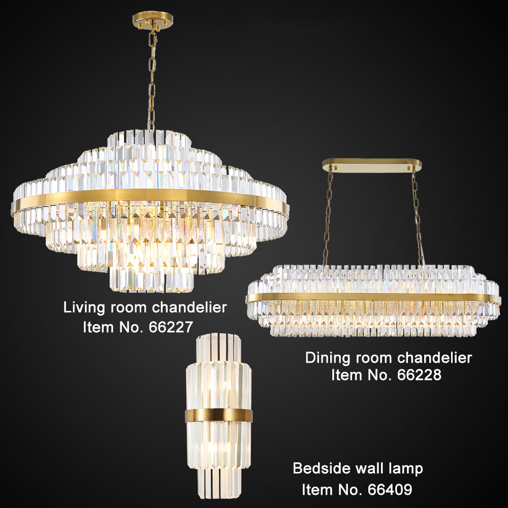 Luxury Gold Crystal Lamp For Interior Decor-Vera Series – YOOGEE LIGHTING