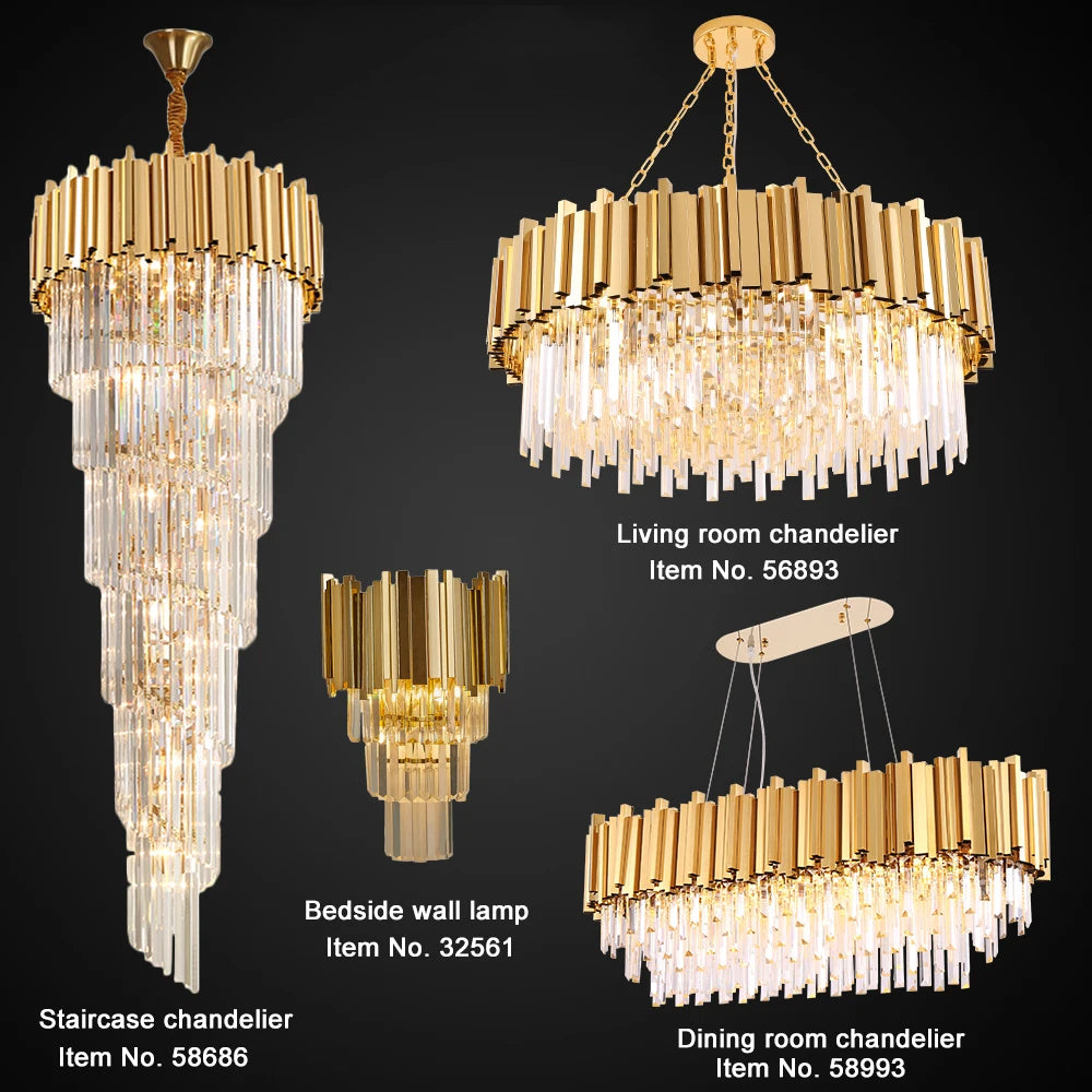 Classic Modern Crystal Light-Astra Series – YOOGEE LIGHTING